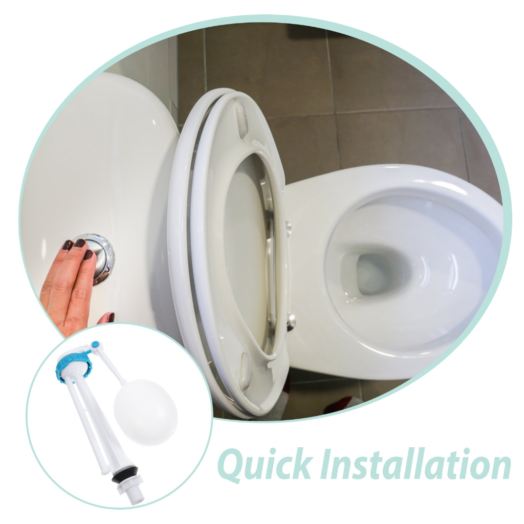【READY STOCK】Inlet Valve Commode Toilet Float Replacement Part Flush ...