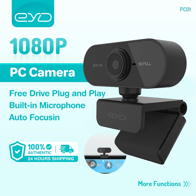 EYD PC01 Webcam 4K Full HD Live Streaming for PC Web Cam With ...