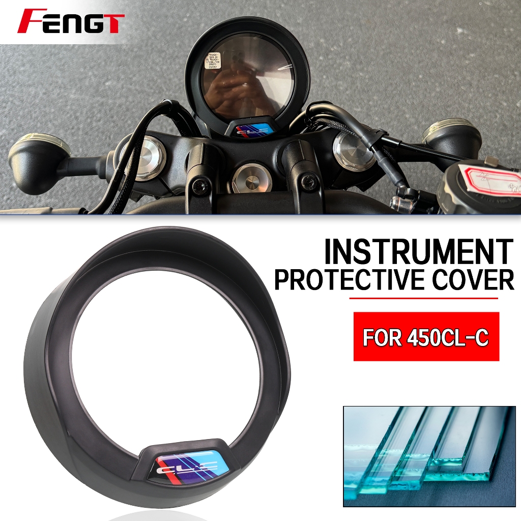 FOR CFMOTO 450CLC 450CL-C Motorcycle Instrument Hat Sun Visor Meter ...