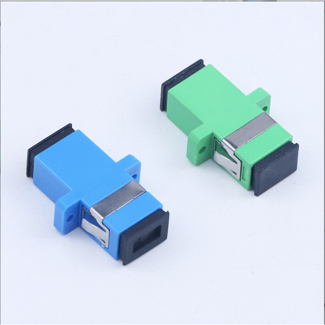 FTTH Fiber Optic SC/UPC & SC/APC Adaptor Single Mode Simplex SC/UPC ...