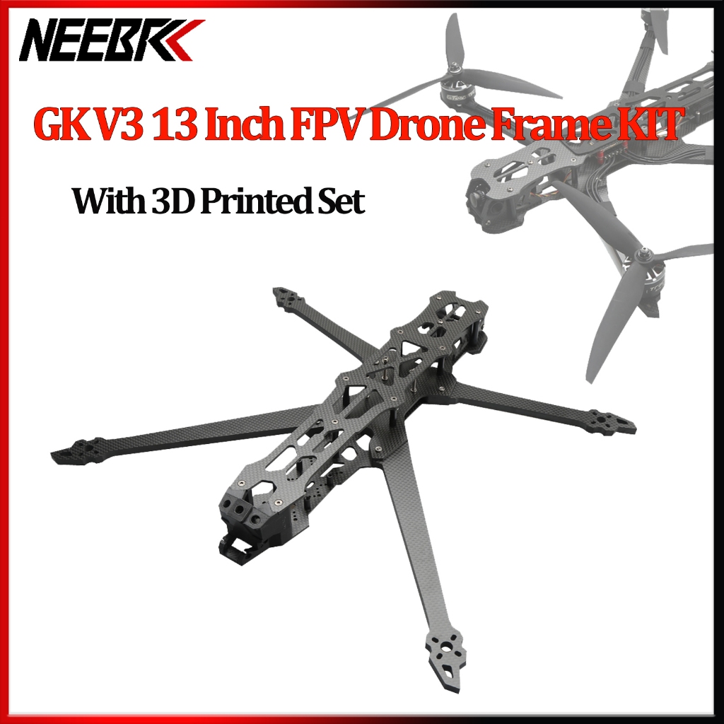 GK-V3 13inch FPV Drone Frame KIT 550mm Carbon Fiber For RC FPV Freestyle Long Range Racing Drone ...