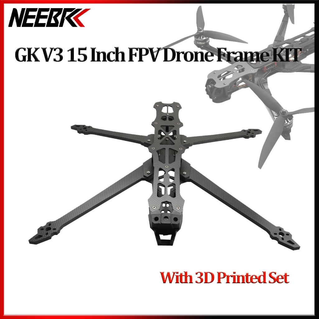 GK-V3 15inch FPV Drone Frame KIT 680mm Carbon Fiber For RC FPV Freestyle Long Range Racing Drone ...