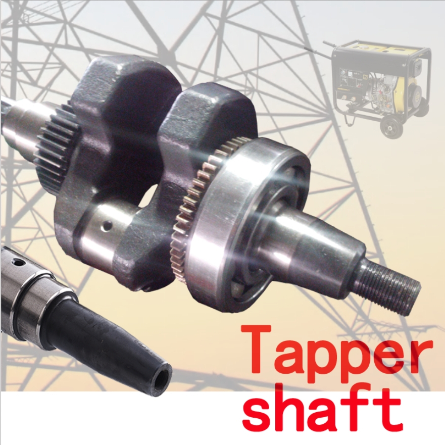 Diesel engine Tapper crankshaft, Tapper curved shaft for generator ...