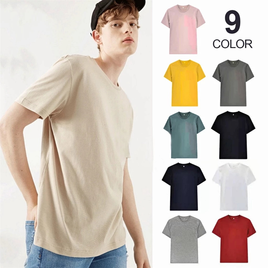 Vv New Simple personality Men's T-shirts high quality cotton short ...