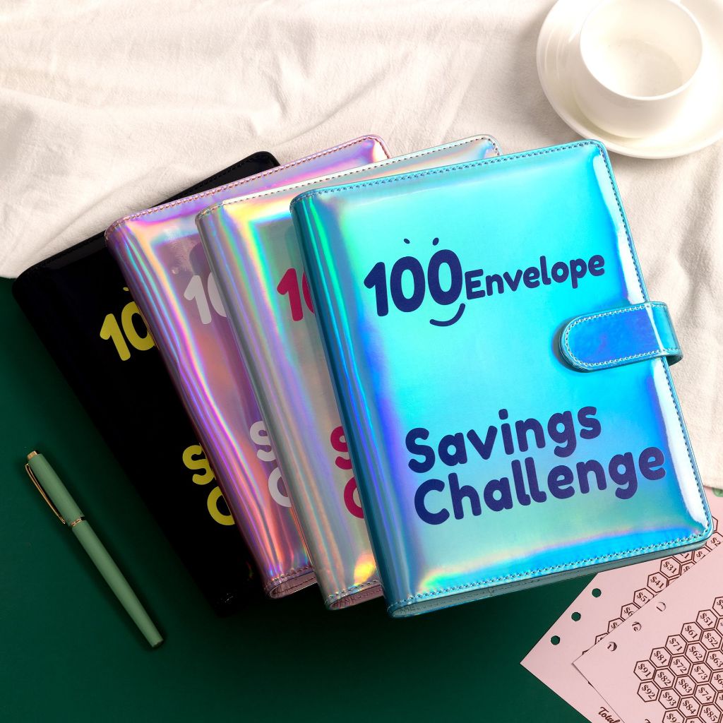 100 Envelopes Money Saving Challenge Budget Savings Challenge Binder ...