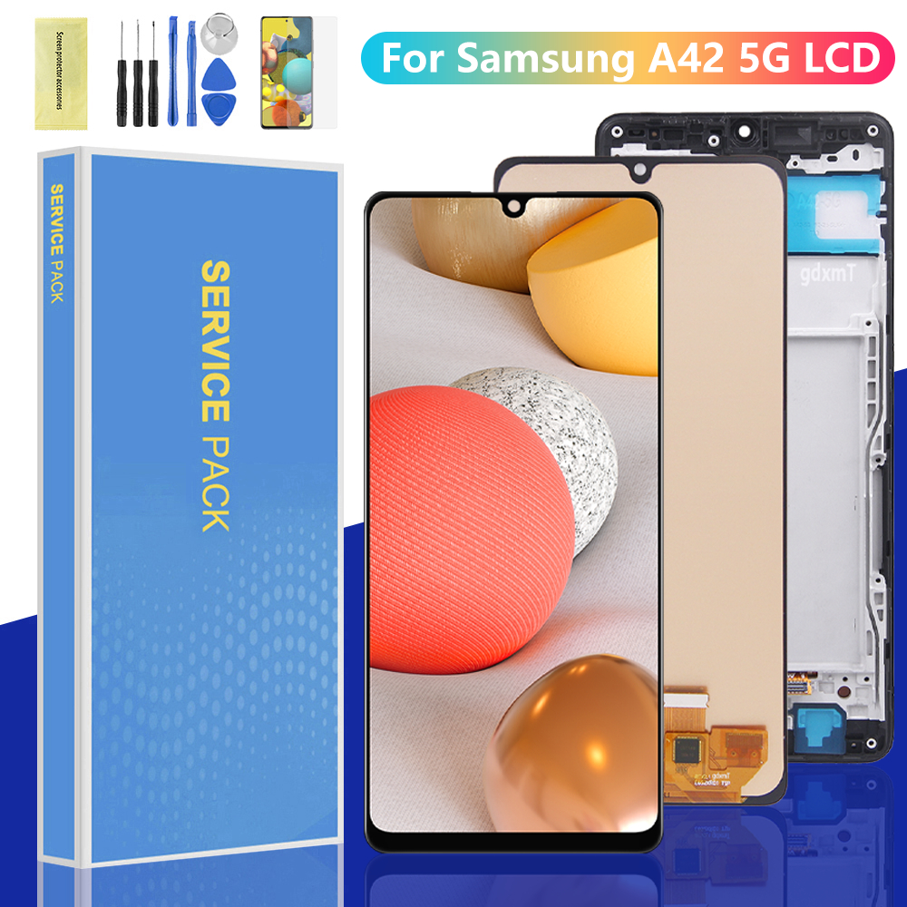 AMOLED For Samsung Galaxy A42 5G LCD SM-A426B A426B/DS A426U Display ...