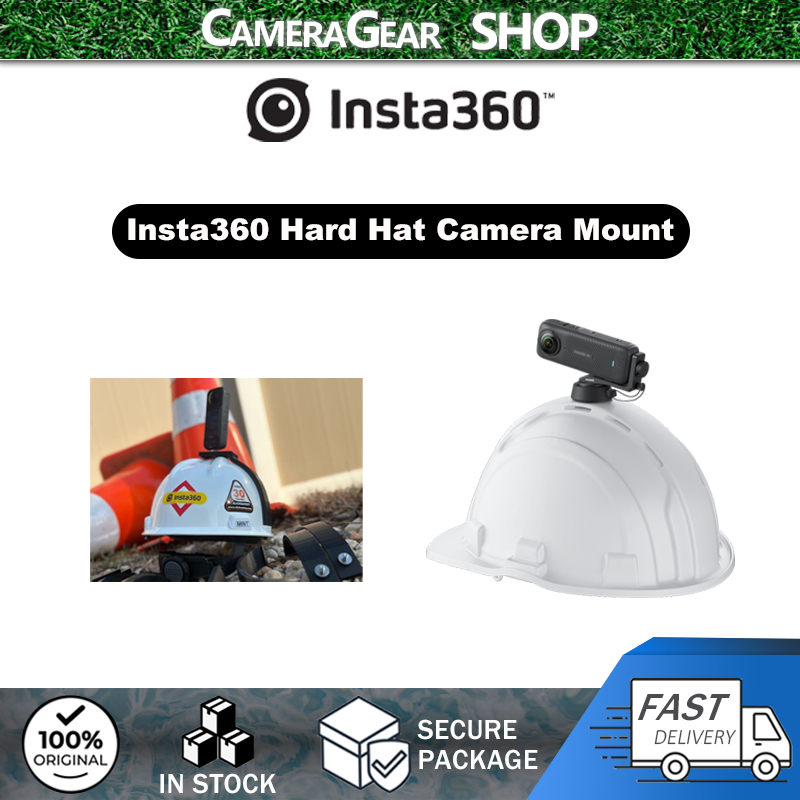 Insta360 Hard Hat Camera Mount for Insta360 X4/X3/ONE/X2/ONE RS 1-Inch ...