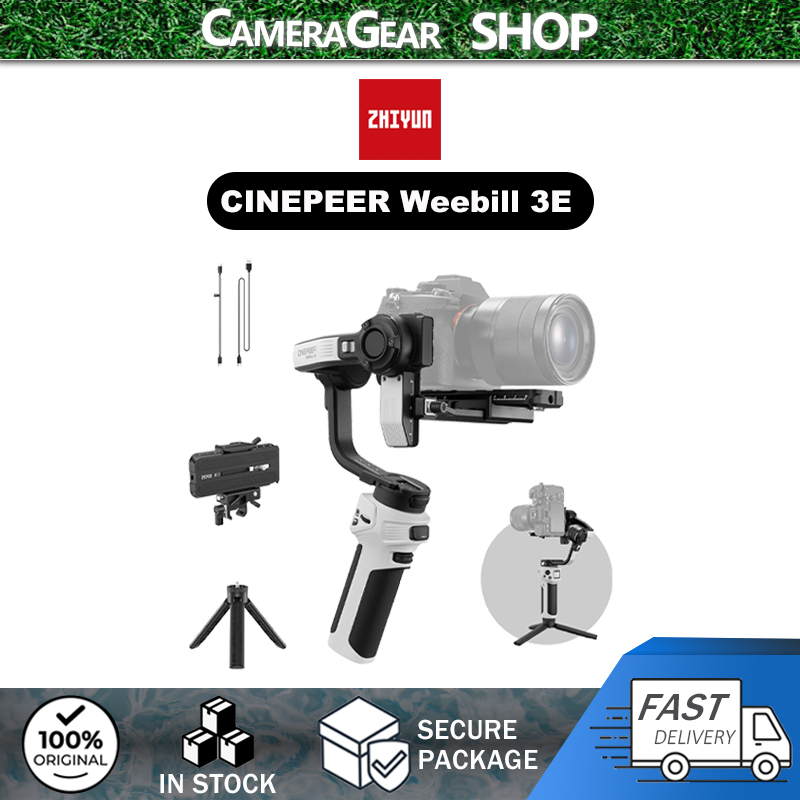 ZHIYUN CINEPEER Weebill 3E 3-Axis Lightweight Gimbal Stabilizer for ...