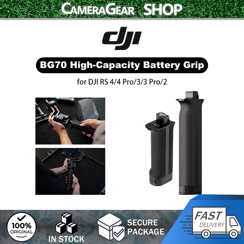 DJI RS BG70/BG30/BG21 Battery Grip for DJI RS 4/4 Pro/3/3 Pro/2 ...