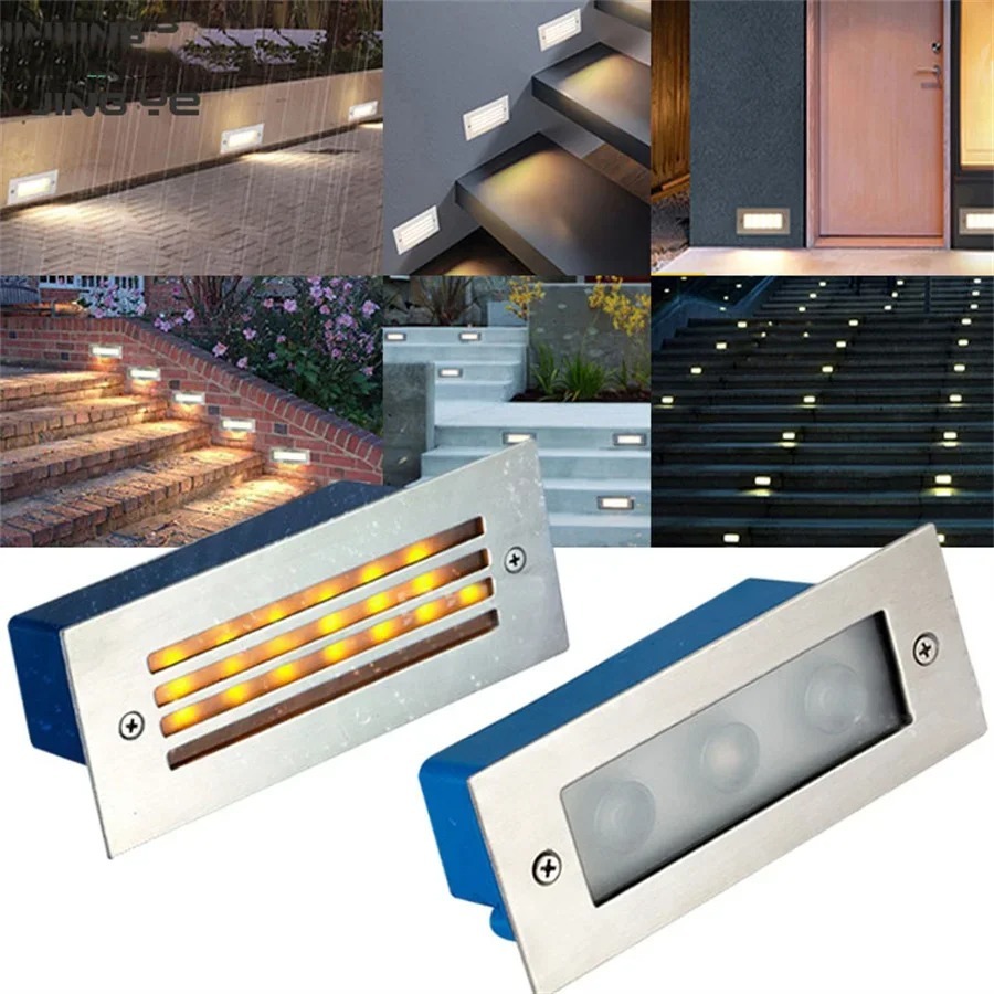 IP65 Waterproof LED Step Stair Light Outdooor Embedded LED Step Wall ...