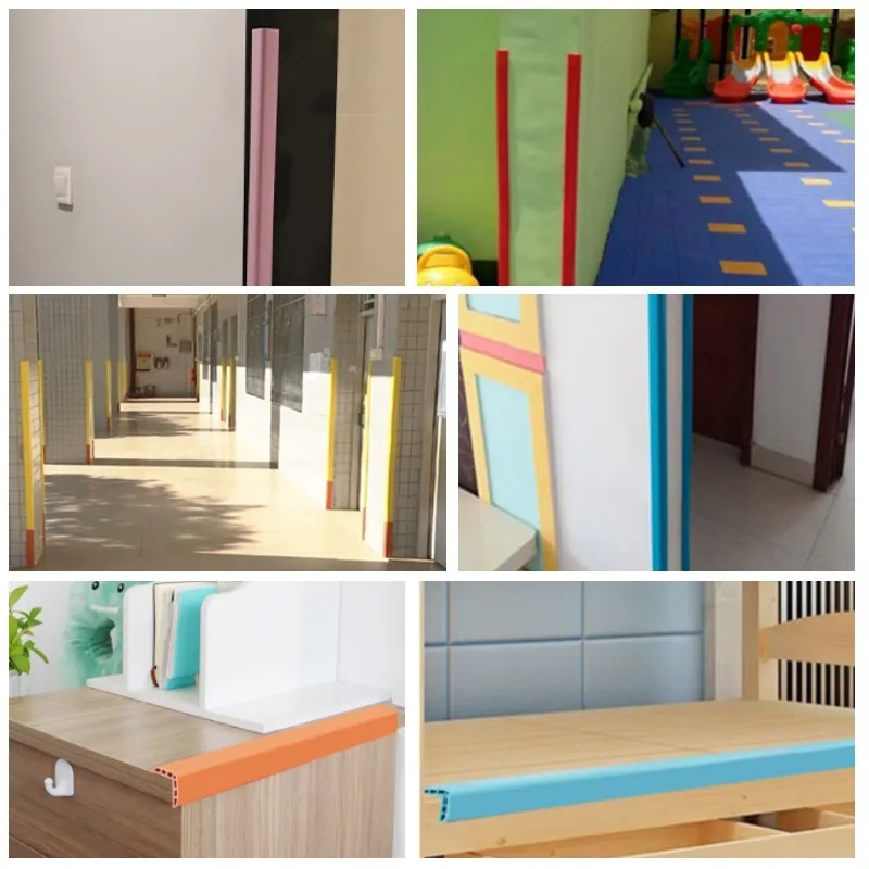 PVC Corner Protection Corner Wall Protector Protection Bar Bumper Strip ...