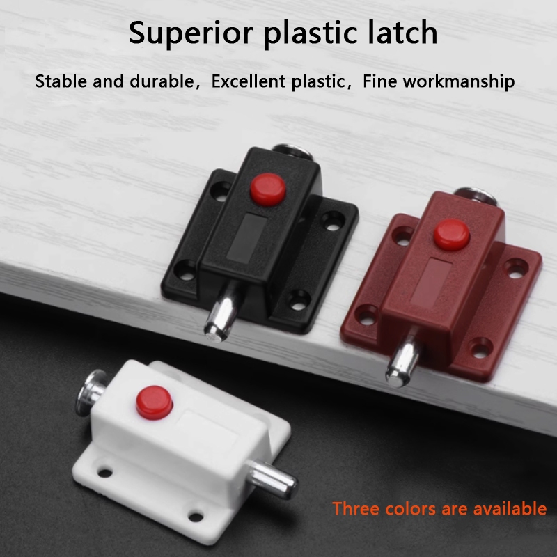 Household plastic spring automatic deadbolt door latch safety block ...