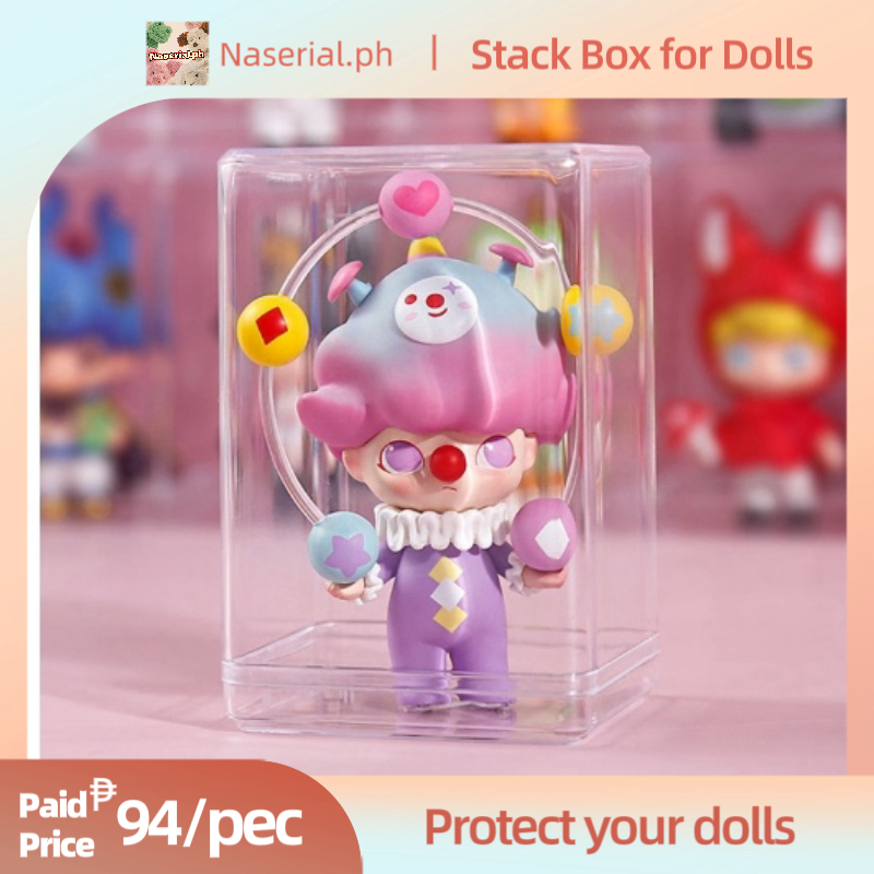 Storage, Blind boxes, Pop Mart, Transparent figure boxes, Figure ...