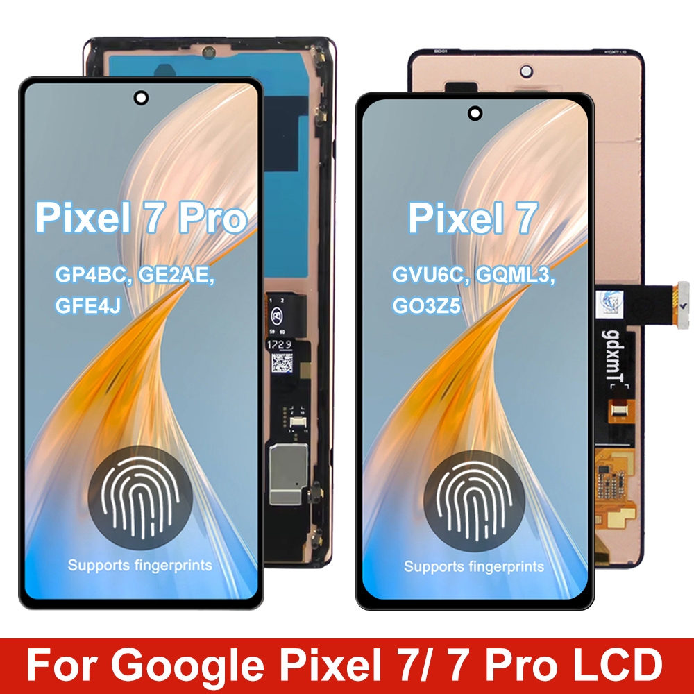 OLED For Google Pixel 7 / Pixel 7 Pro LCD Display Digitizer With Frame Touch Screen Replacement ...