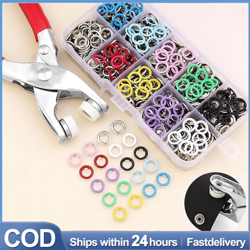 Metal Snap Button Kit Snap Snap Fasteners Kit Clothing Five Claw Buckle ...