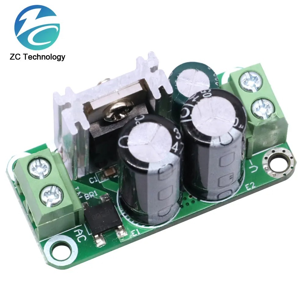Regulated Power Supply Module Single 5V 6V 9V 12V 15V 18V 24V Rectifier ...