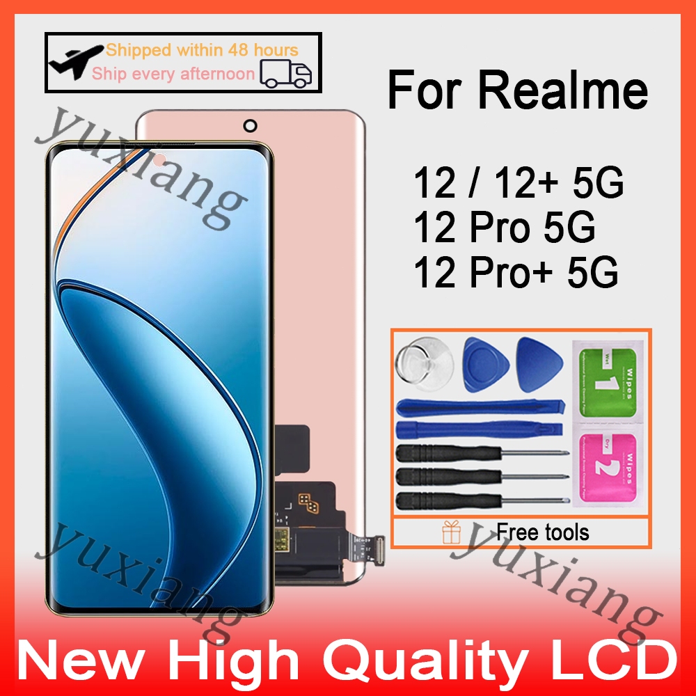 AMOLED OLED TFT For Realme 12 4G Realme 12 5G 12 Plus 5G 12 Pro 5G 12 Pro Plus 5G LCD Display ...