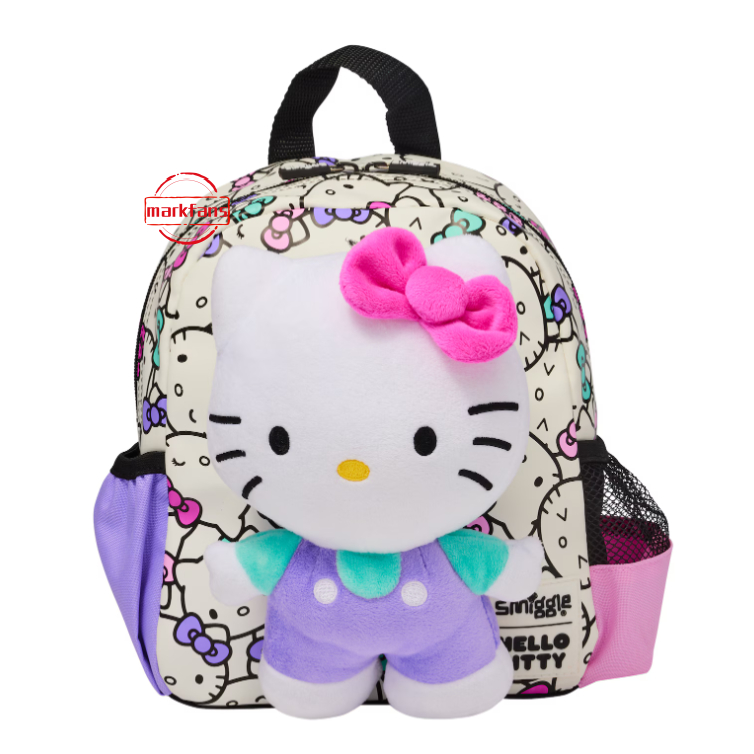 Smiggle Hello Kitty Teeny Tiny Backpack With Detachable Plush Toy ...