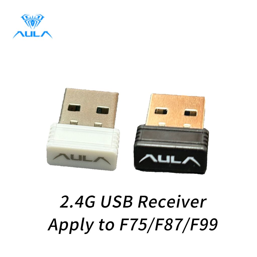 Aula 2.4G USB Bluetooth Receiver apply to F75/F87/F99 model keyboard ...