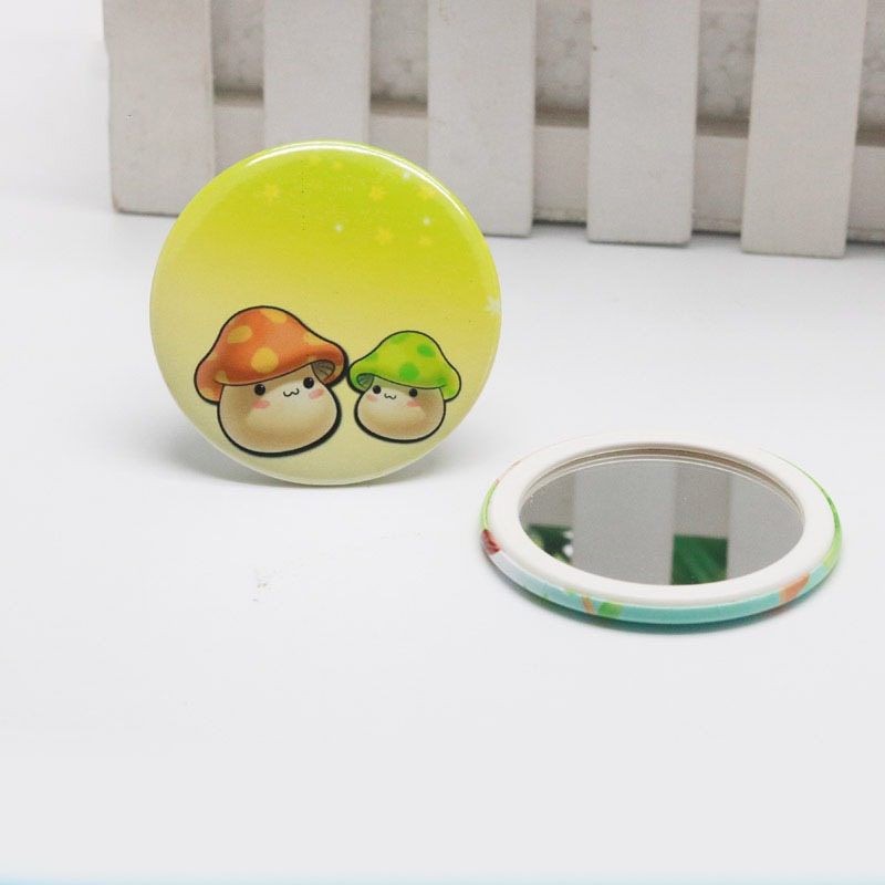 50sets 58mm 75mm DIY button badge blank material button badge mirror ...