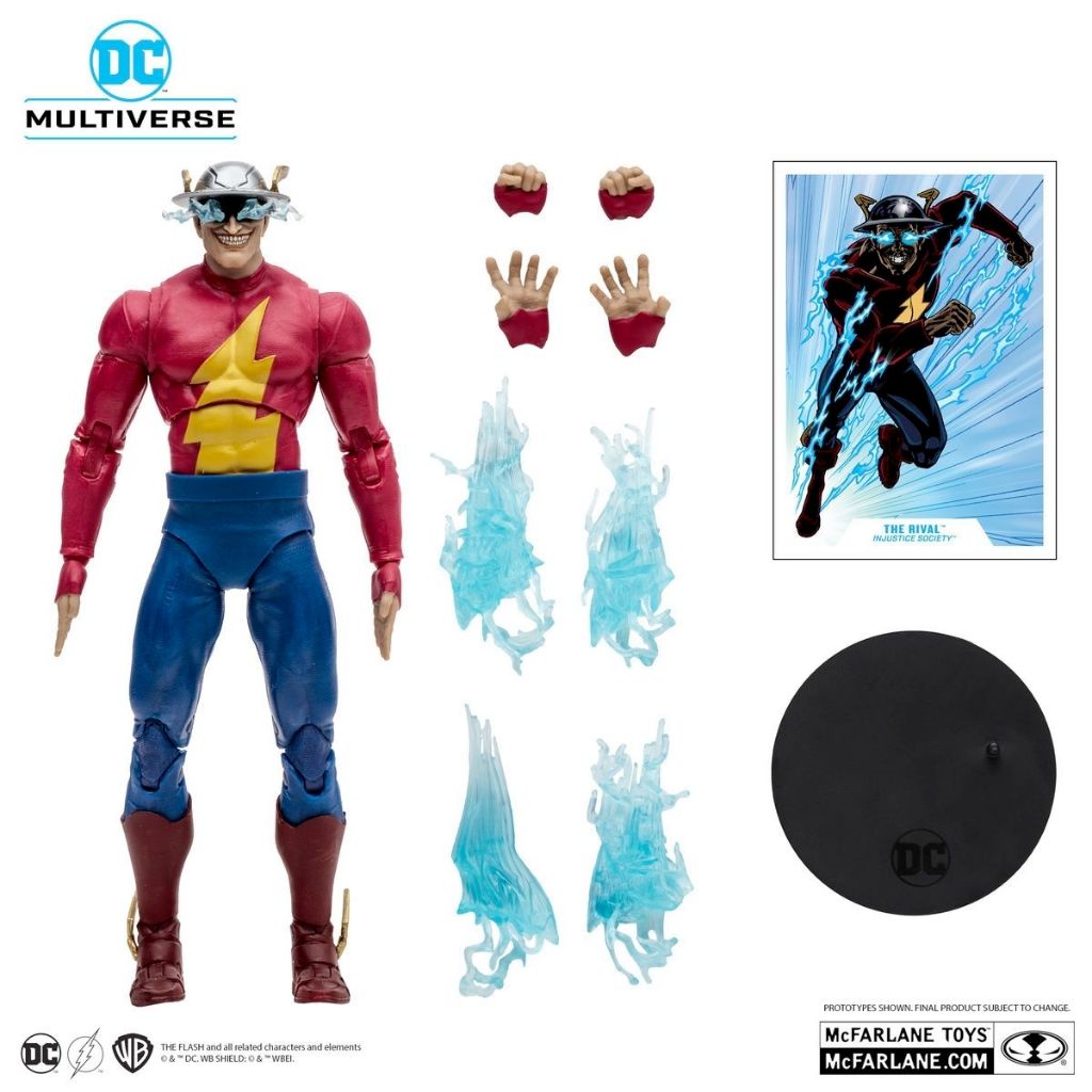 McFarlane DC Multiverse Rivals The Flash RIVAL Action Figure | Shopee ...