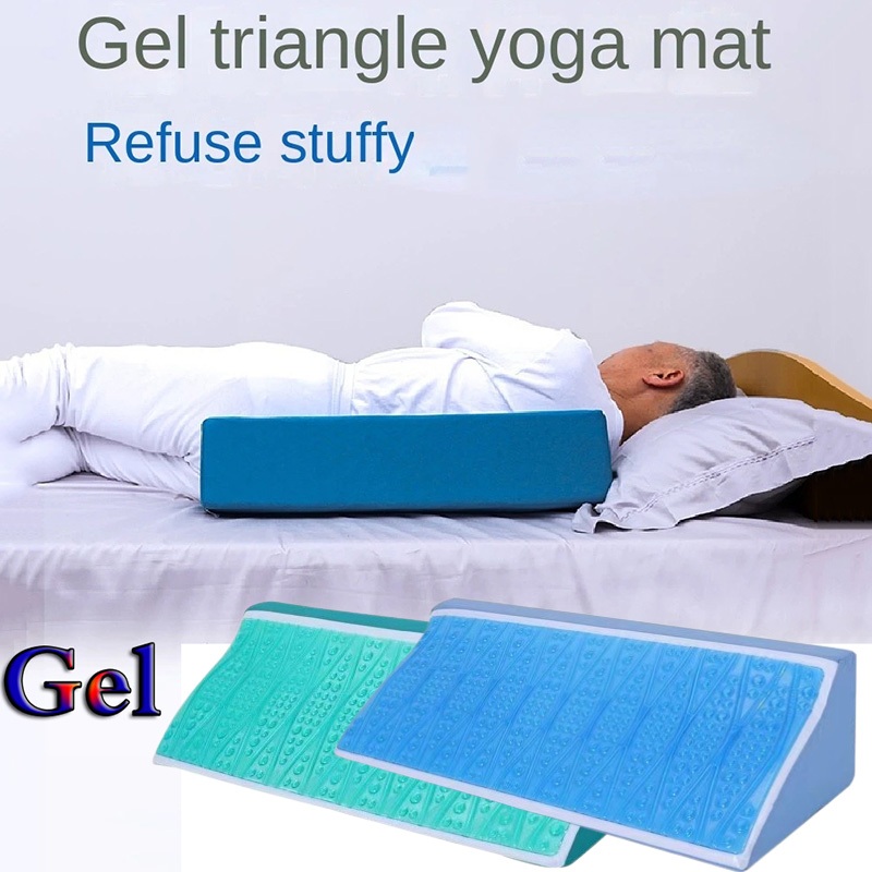 Comfortable Acid Reflux Foam Bed Wedge Closure Washable Suppor Pillow ...