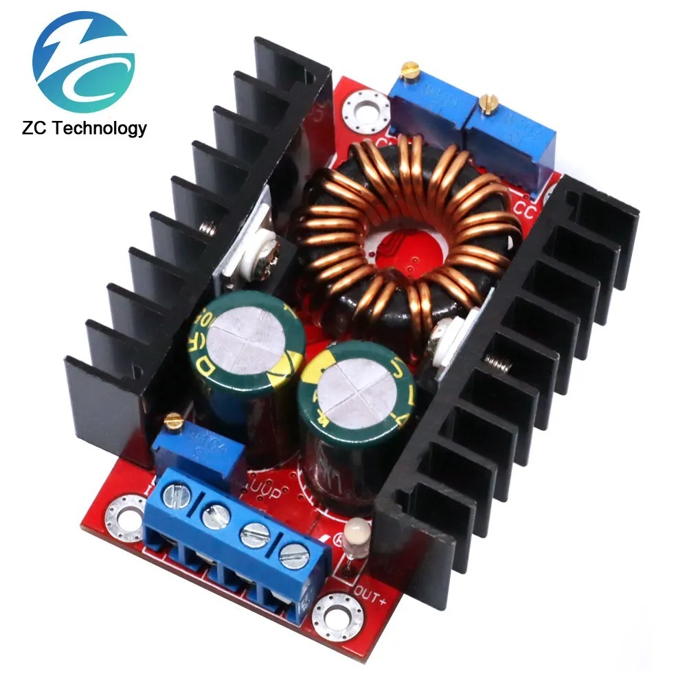 DC-DC CC CV Buck Boost Converter 9-35 to 1-35V 80W Buck Booster DC Step ...
