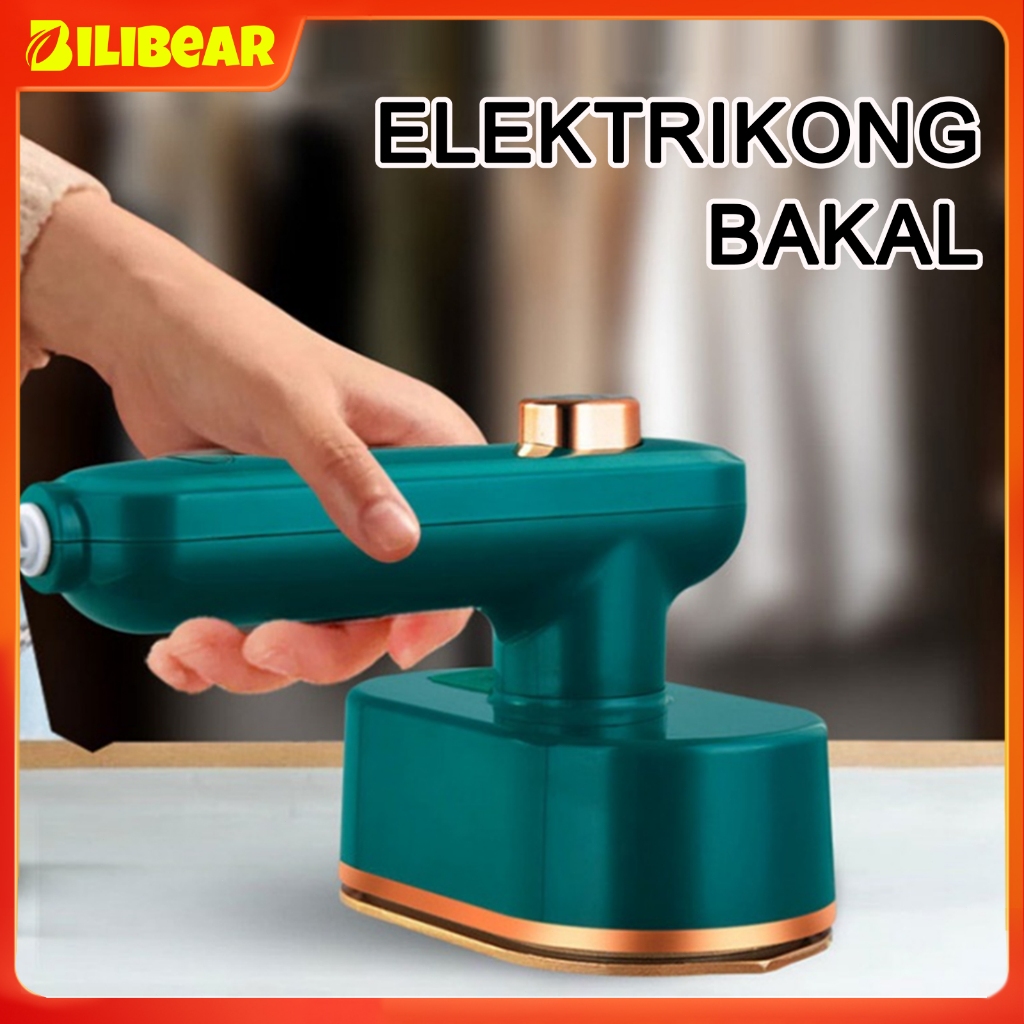 Handheld small ironing machine, foldable mini iron, wet dry dual ...