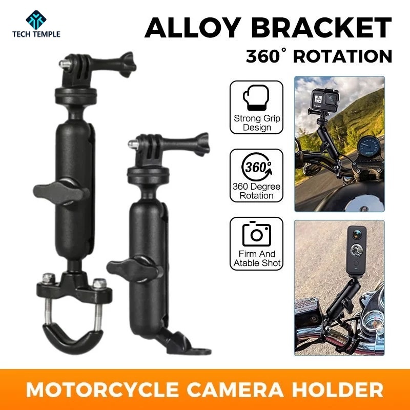 Action Camera Holder 360° Rotation Bike CellPhone Holder Gopro ...