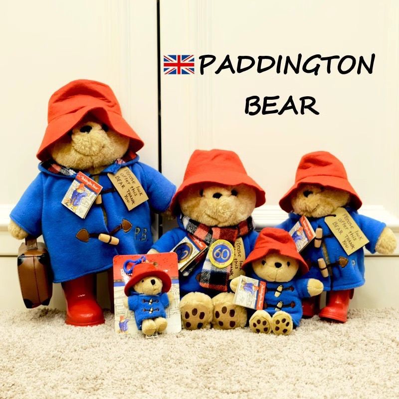 Paddington Bear Doll Teddy Bear Plush Doll paddington Little Red Riding ...