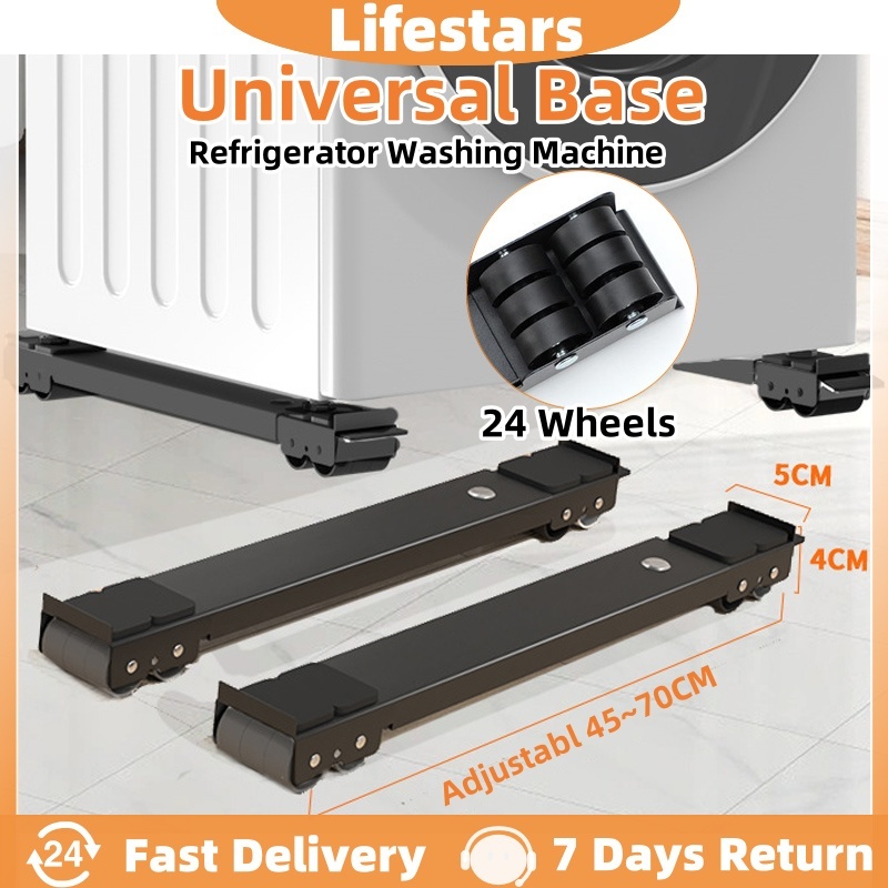 Refrigerator Washing Machine Mobile Base Stand with Wheel Adjustable ...