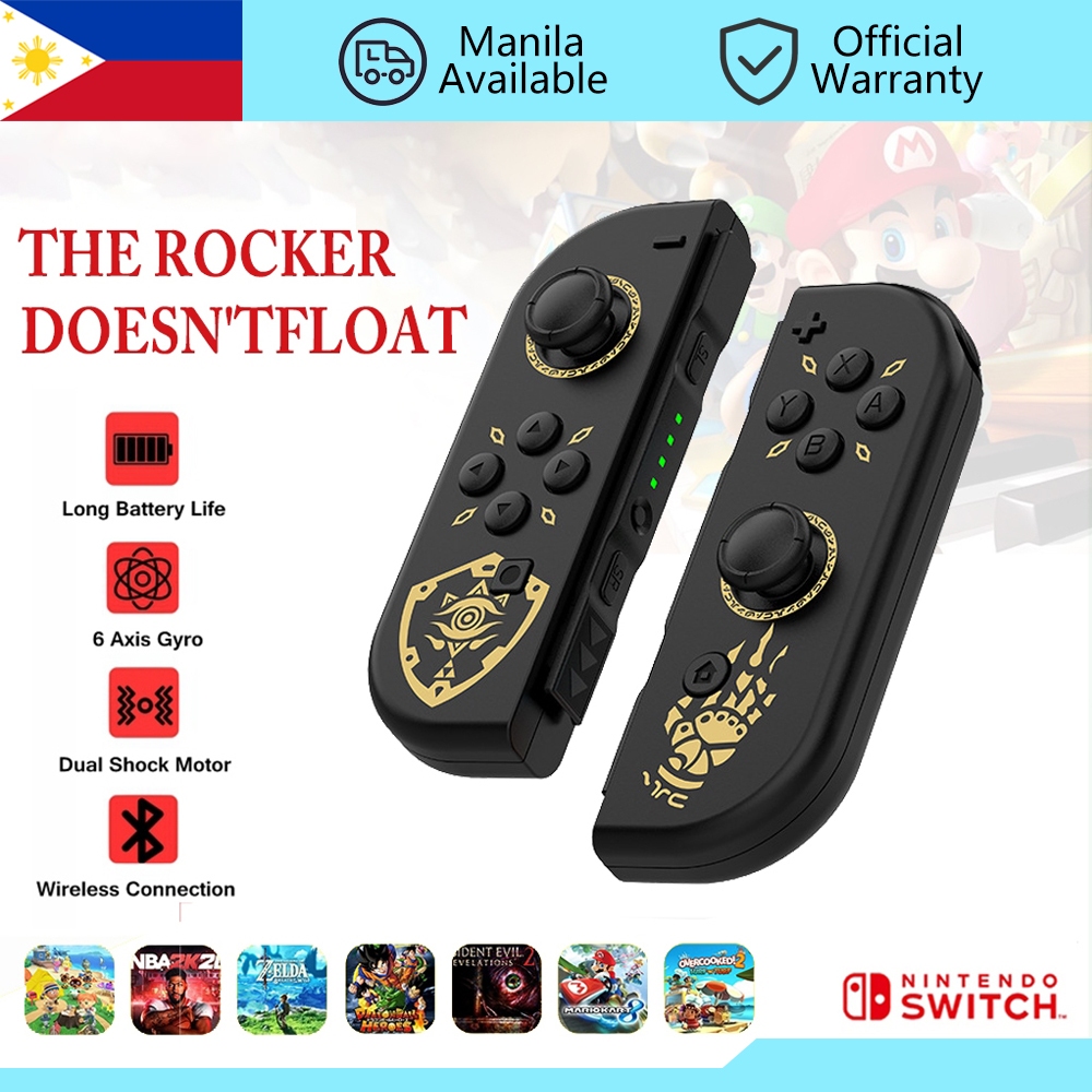 VILCORN JOY-3 Joypad for Nintendo Switch/Lite/Oled Joy Con for Zelda ...