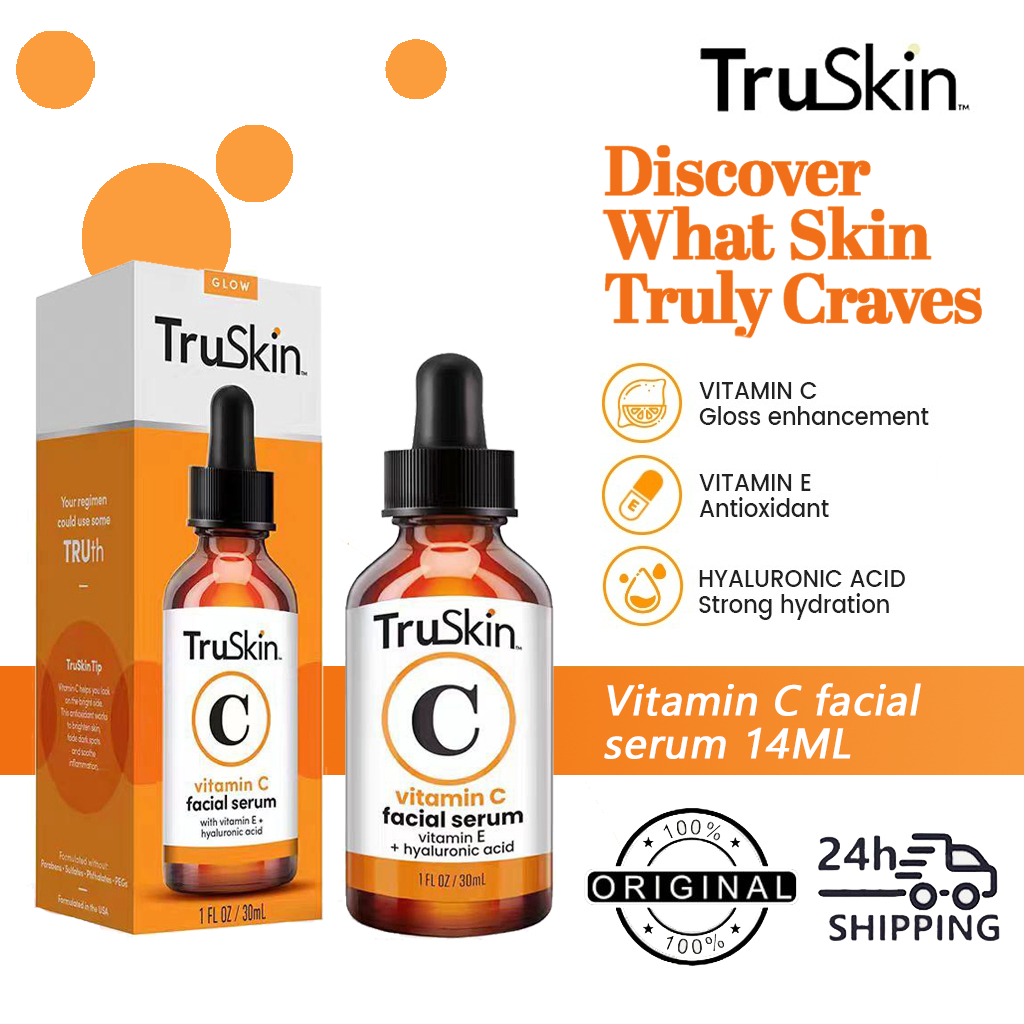 TruSkin Vitamin C Serum - Face Discoloration Brighten Skin, Anti-Aging ...