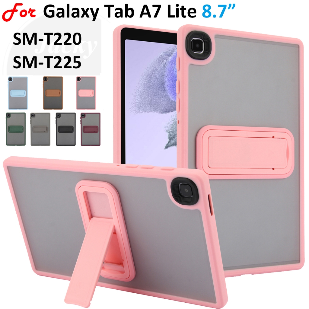 For Samsung Galaxy Tab A7 Lite 8.7inch Matte PC Hard Case Stand Cover ...