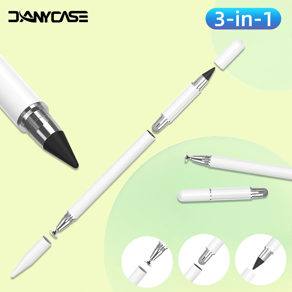 Universal Stylus Pen 3 in 1 Universal Pencil for Mobile Android iOS ...
