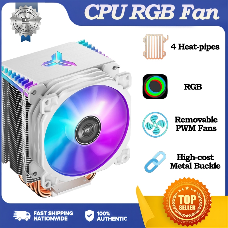 【TOP】CPU Fun Air Cooler 6 Heat Pipes Dual Tower High Performance ...