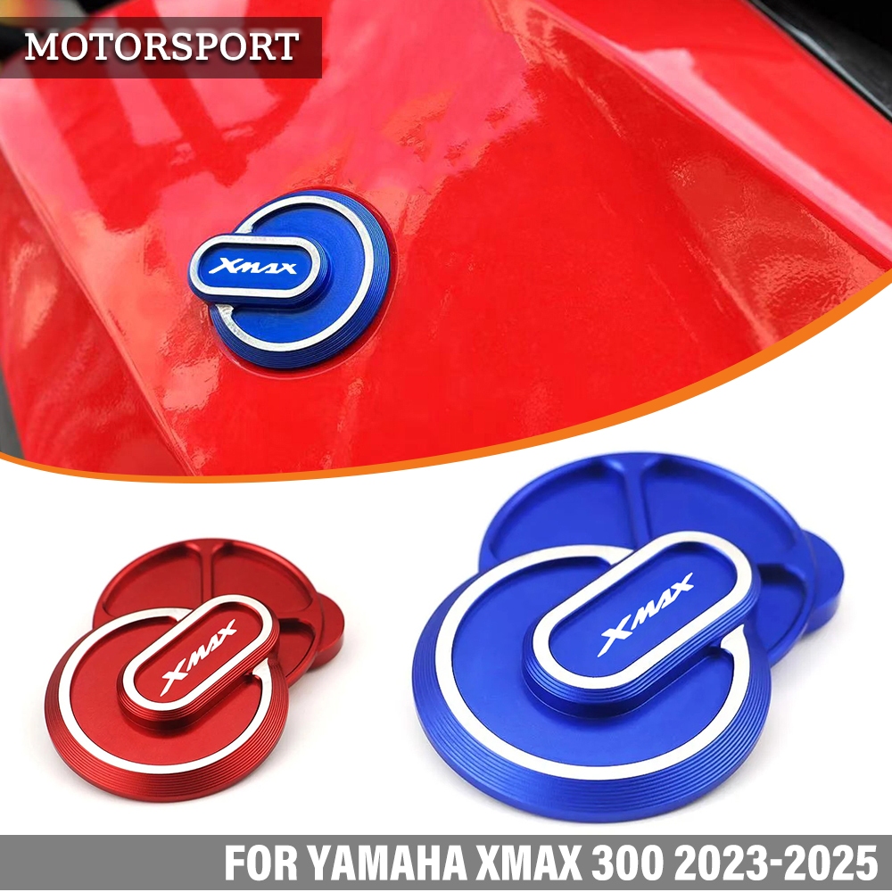 2pcs for Yamaha XMAX 300 XMAX V2 2023-2025 CNC Aluminum Badge XMAX Side ...