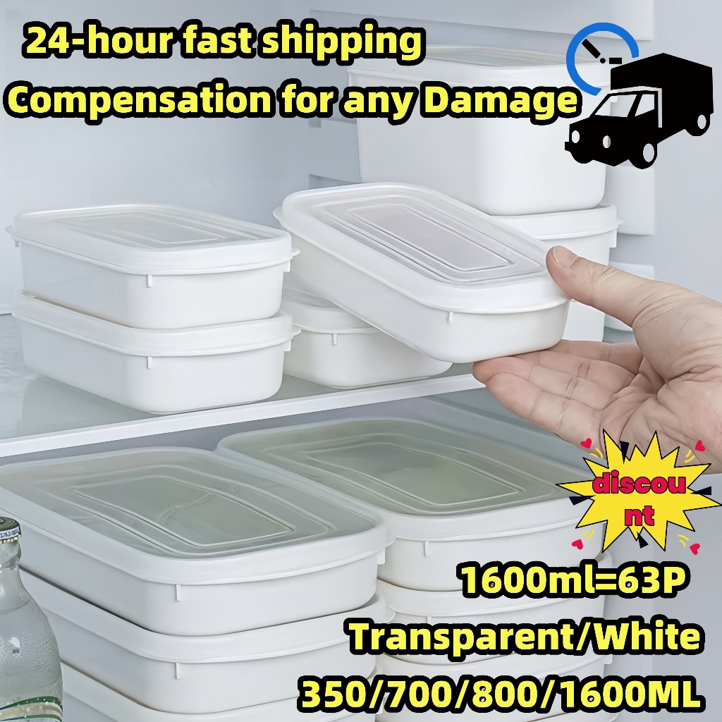 350/700/800/1600ml Refrigerator Storage Box Kitchen Food Storage Box ...