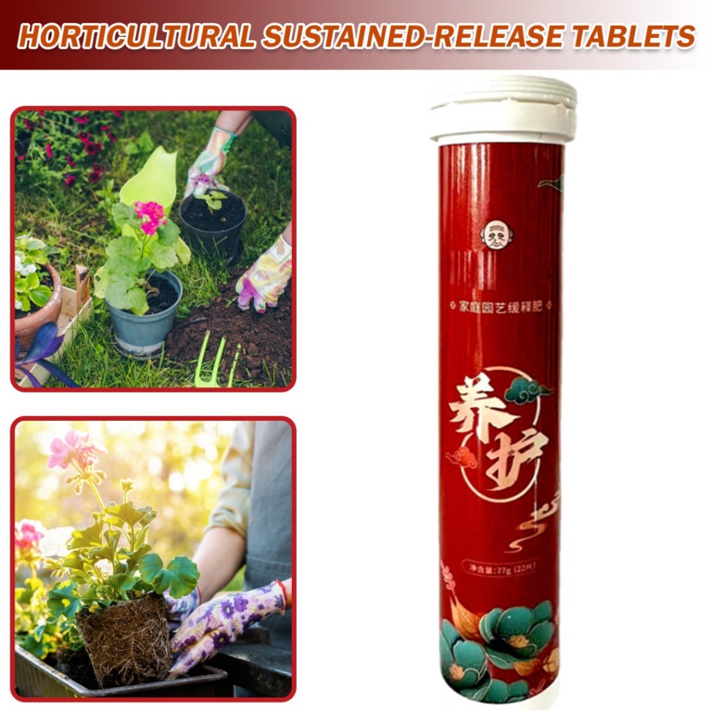 22PCS/Bottle plant growing Universal Slow-release Tablet Organic ...
