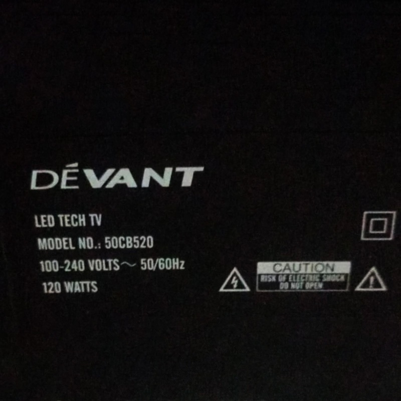 Backlight Set 50inch Devant 50CB520 Smart Tv 2strip edge type Brandnew ...