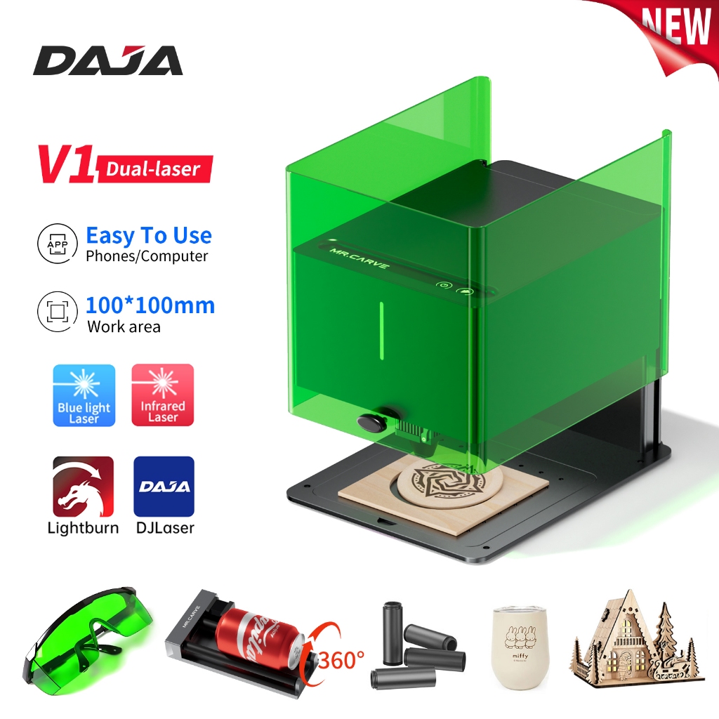 DAJA V1 Laser Engraving Machine Suitable for Engraver DIY Non-metal ...