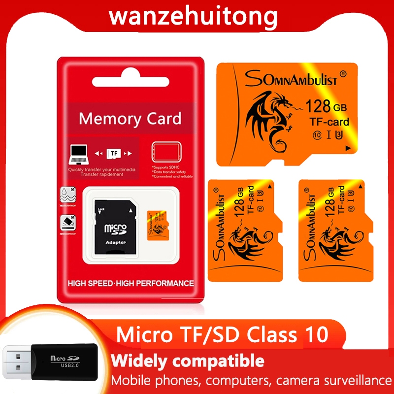 Somnambulist Original Miniature SD Memory Card 32GB 64GB Classe 10 High ...
