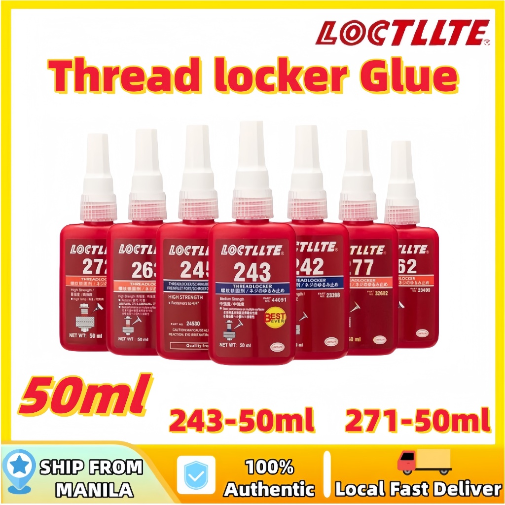 50ml LOCTITE 243 Thread Locker/Bolt & Nut Thread Locker/Quickly Thread ...