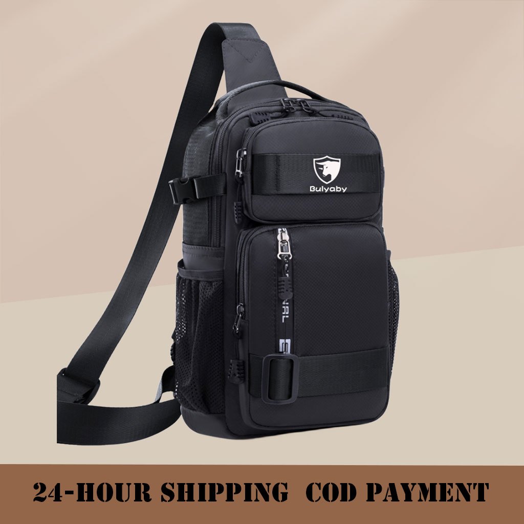 Fashion Men's Chest Bag Casual One-shoulder Diagonal Bag Fashionable ...