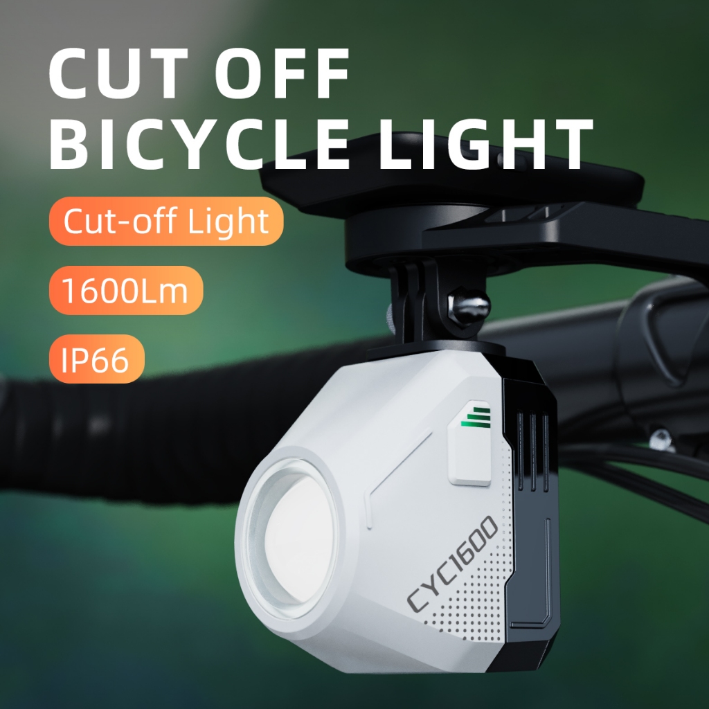 CYCLAMI CBL EVO CYC 1600 Lumen GoPro Hanging Bike Head Light Ultra ...