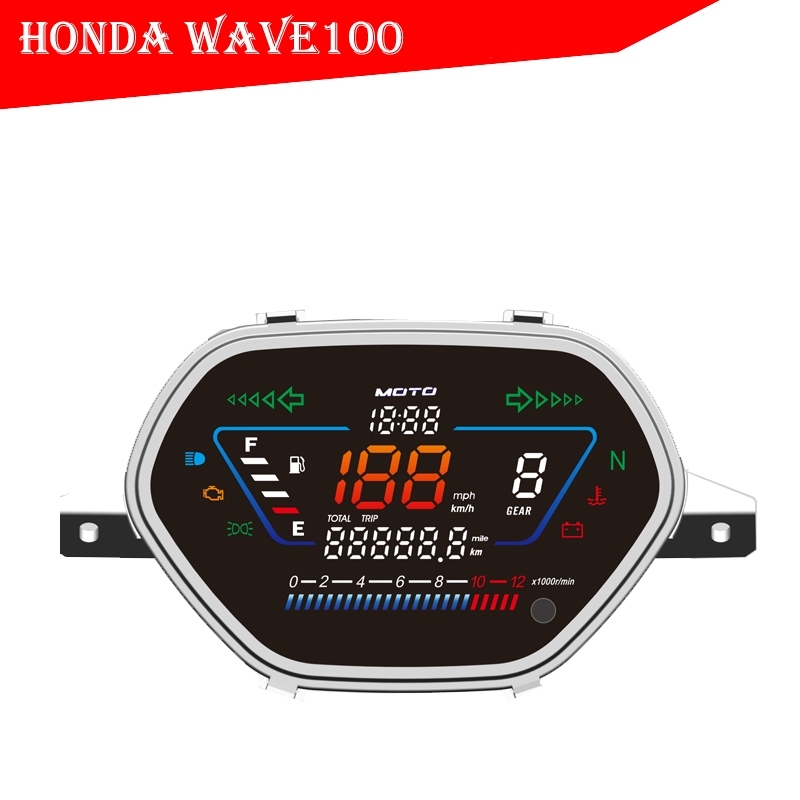 For Honda Wave Alpha 100 Speedometer EX5 Class1 CX DX Wave100 Old Ori ...