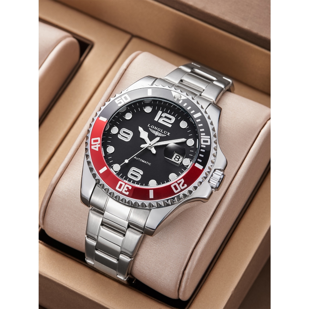 Watch for men automatic mechanical watch waterproof original date ...