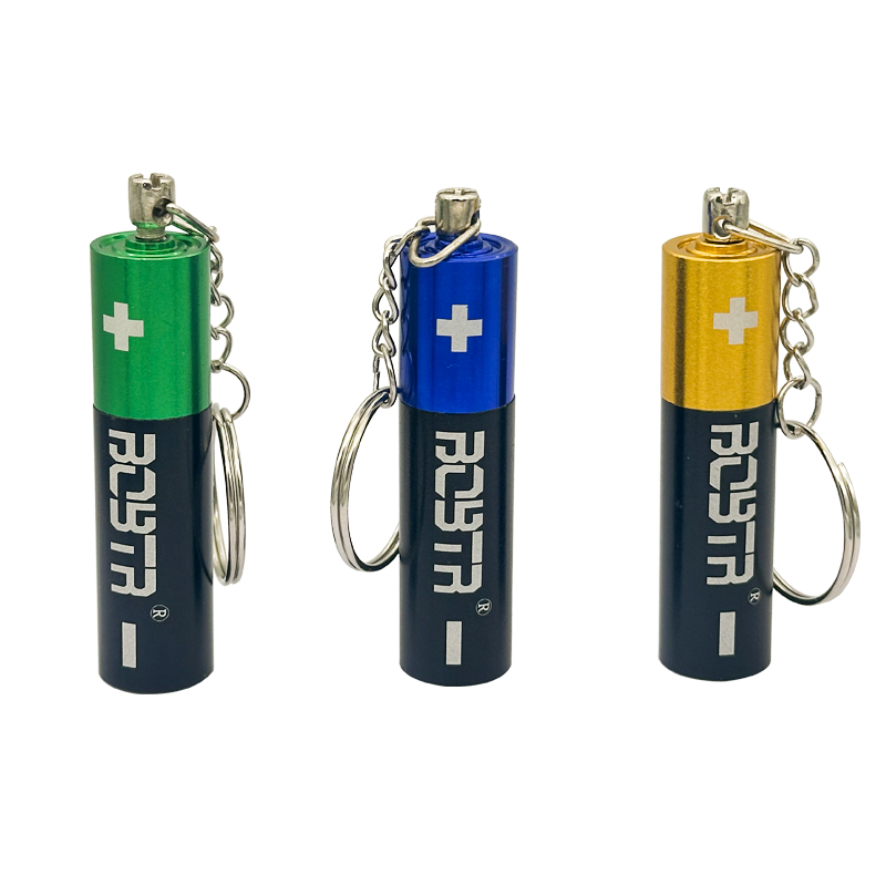 Battery shaped keychain pendant for men with detachable stress ...