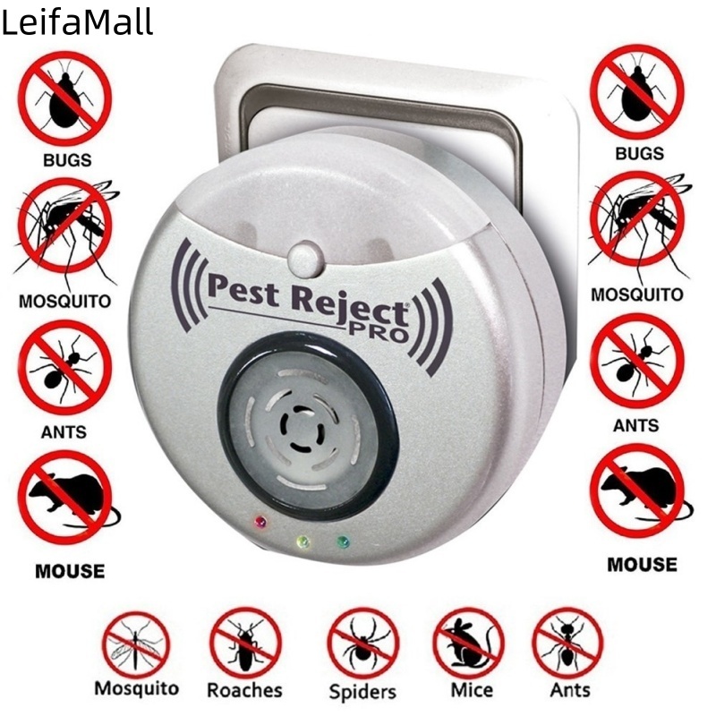 Pest Reject Pro Ultrasonic Pest Repeller - Safe & Effective Rat ...