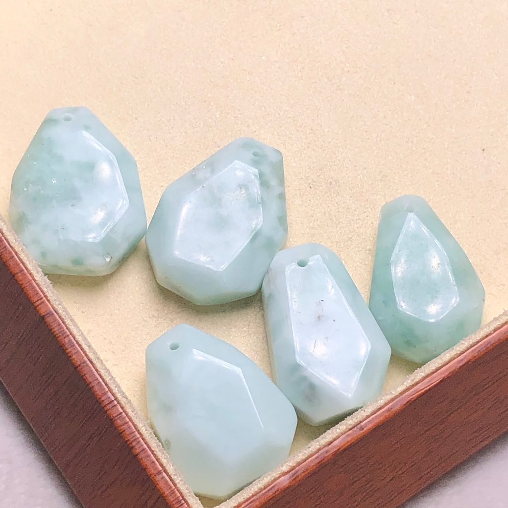 Natural Chinese Larimar Pendant: Dream on the Neck, Blue Wonderland ...